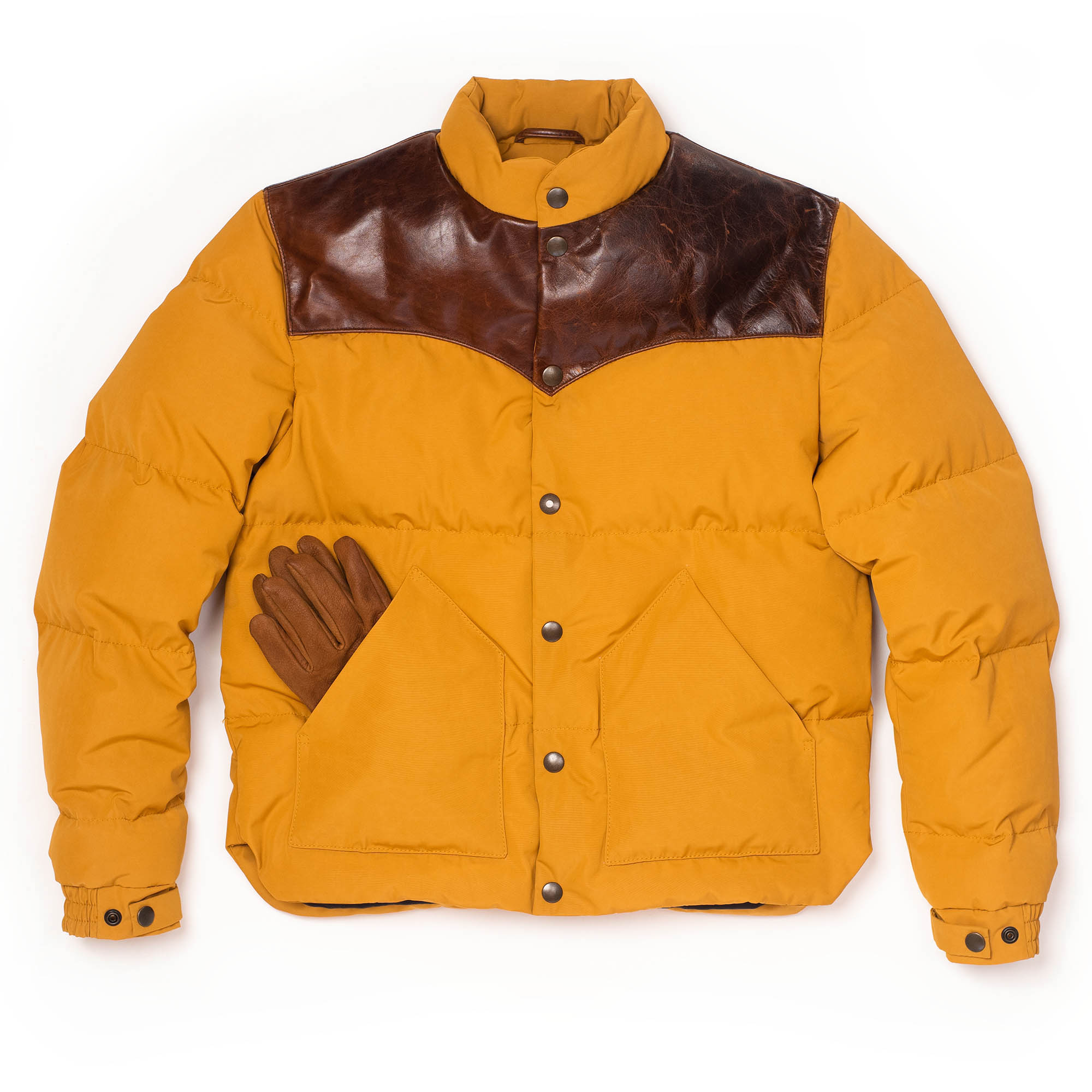 Shangri-La down jacket Bivacco Yellow – Bad and Bold - Biker's finest
