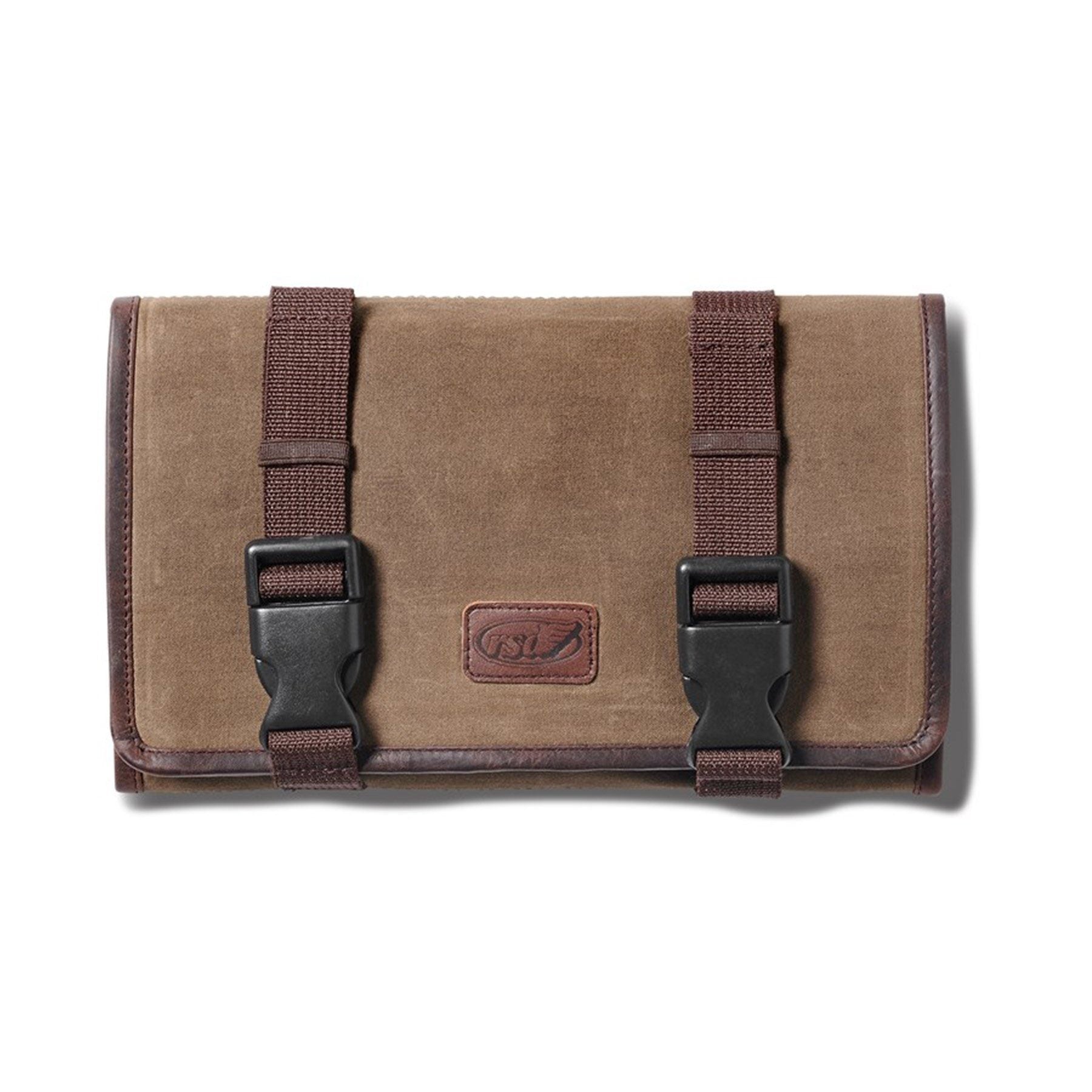 Roland Sands Design "GTFO Tool Roll Brown" Motorcycle Tool Bag Brown ...